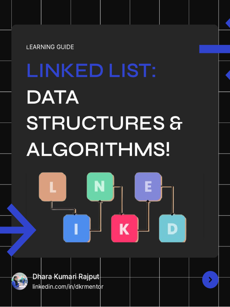 Linked List Dsa Pdf