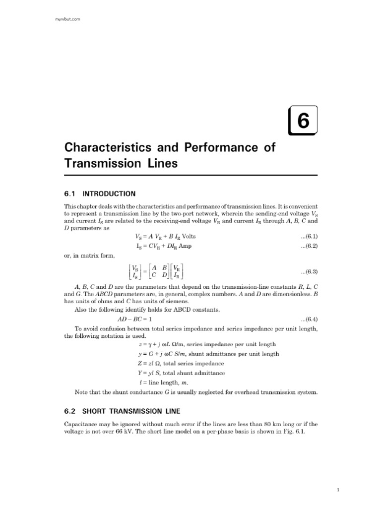 6.transmission Line | PDF
