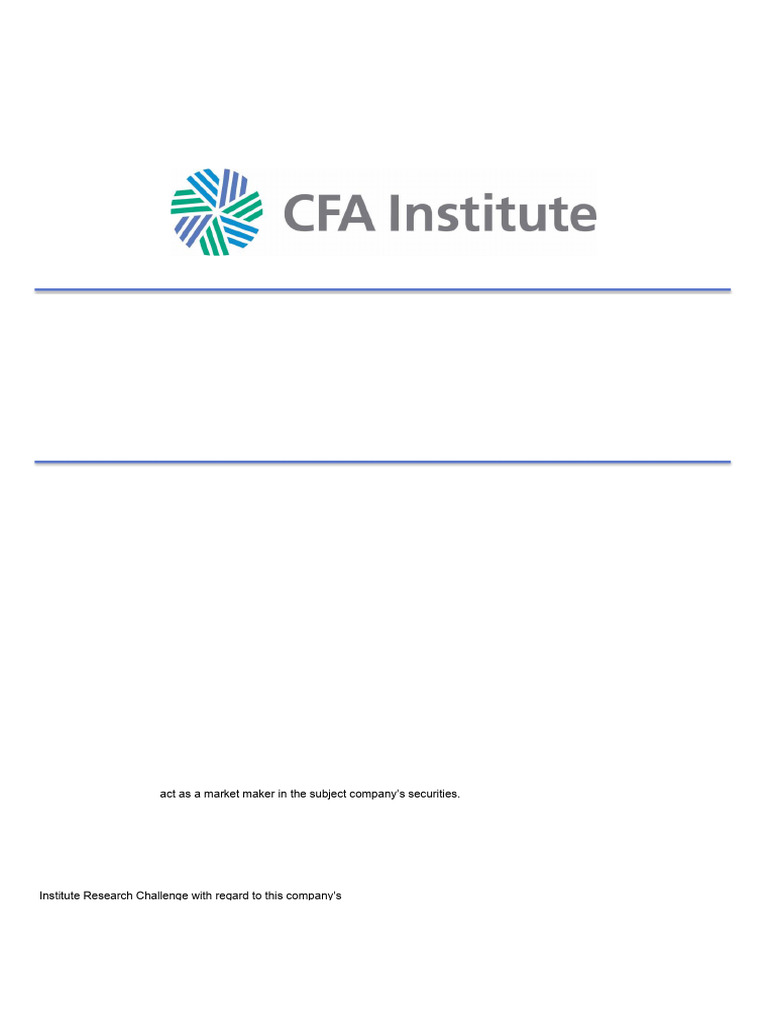Cfa - Suzano - Fgv | PDF | Demand | Paper