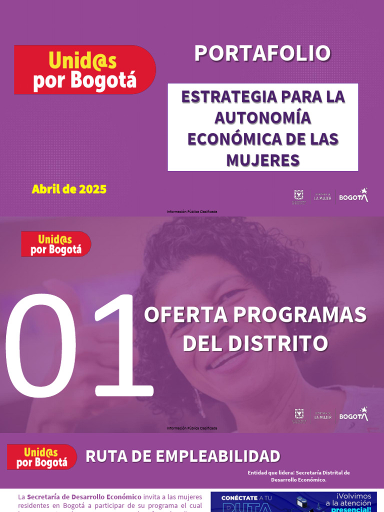 Portafolio Estrategia Aem 2025 | PDF | Bogotá | Iniciativa empresarial