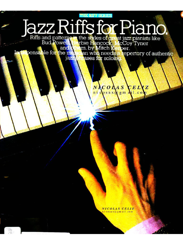 The Riff Series Jazz Riffs For Piano | PDF