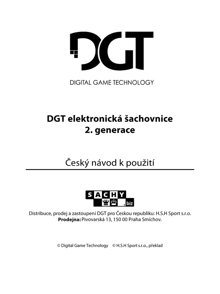 DGT Sachovnice 2generace | PDF