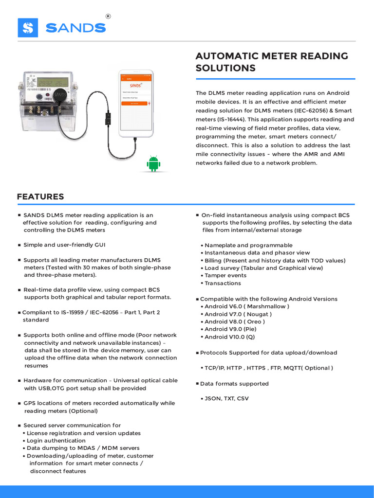 Dlms Smart Meter Reading App | PDF | File Transfer Protocol | Android (Operating System)