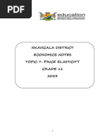 Calculate-Ped-And-Yed A Level Business Edexcel | PDF | Demand ...