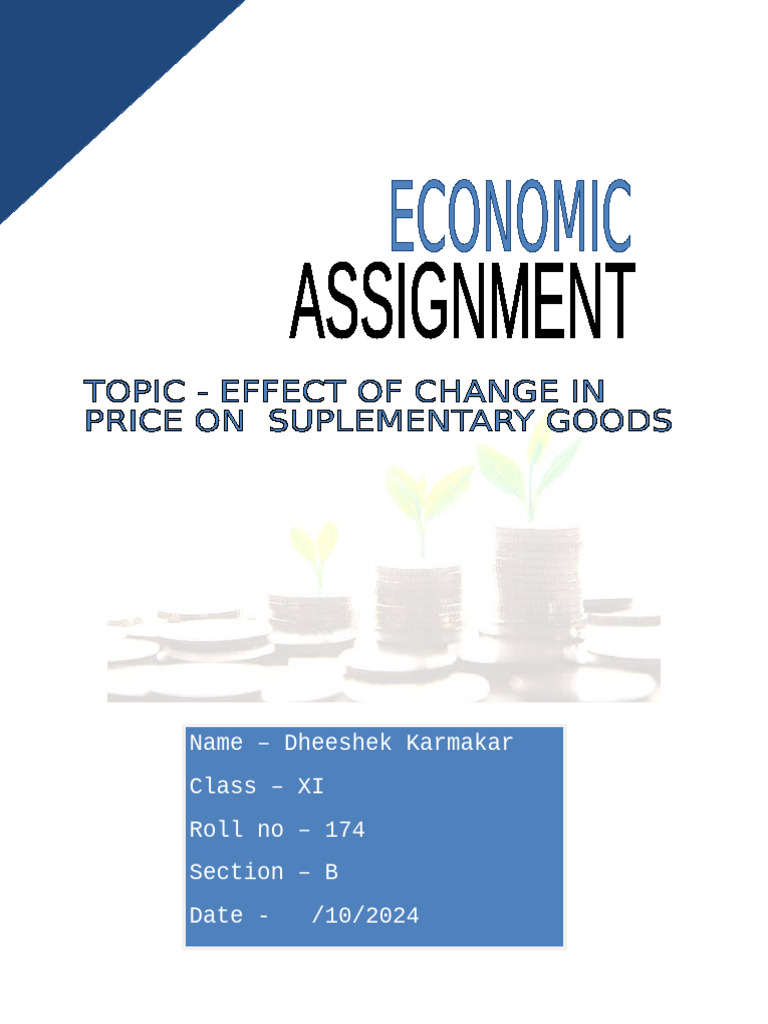 Economic Font Page | PDF