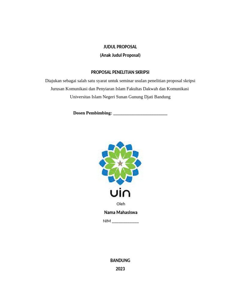 Template Proposal KPI 2024 | PDF