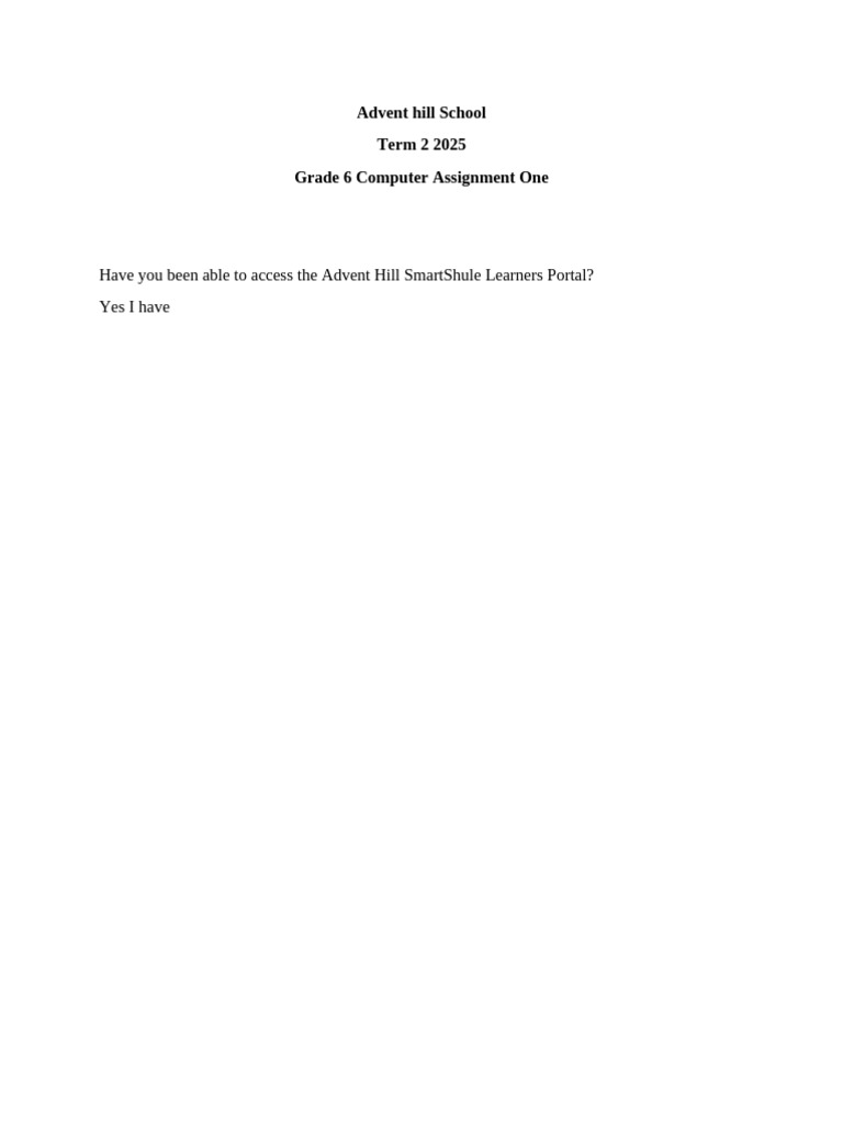 Smart Shule (Katriane) | PDF