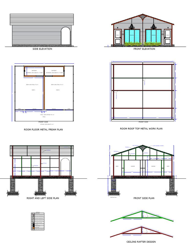 Room Plan - 2 | PDF | Building Engineering | Architectural Design