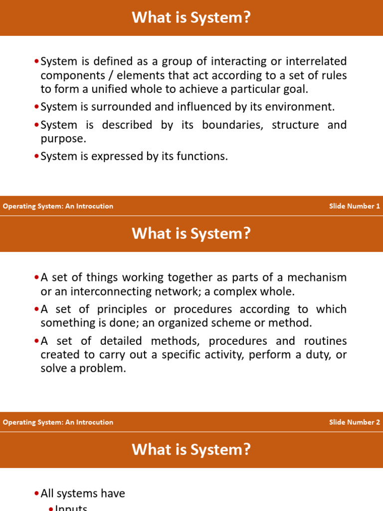 Operating System - An Introduction | PDF | Process (Computing) | Operating System