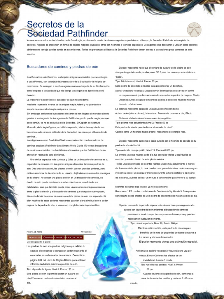 Pf2e Lost Omens Pathfinder Society Guide PDF Free 3 | PDF