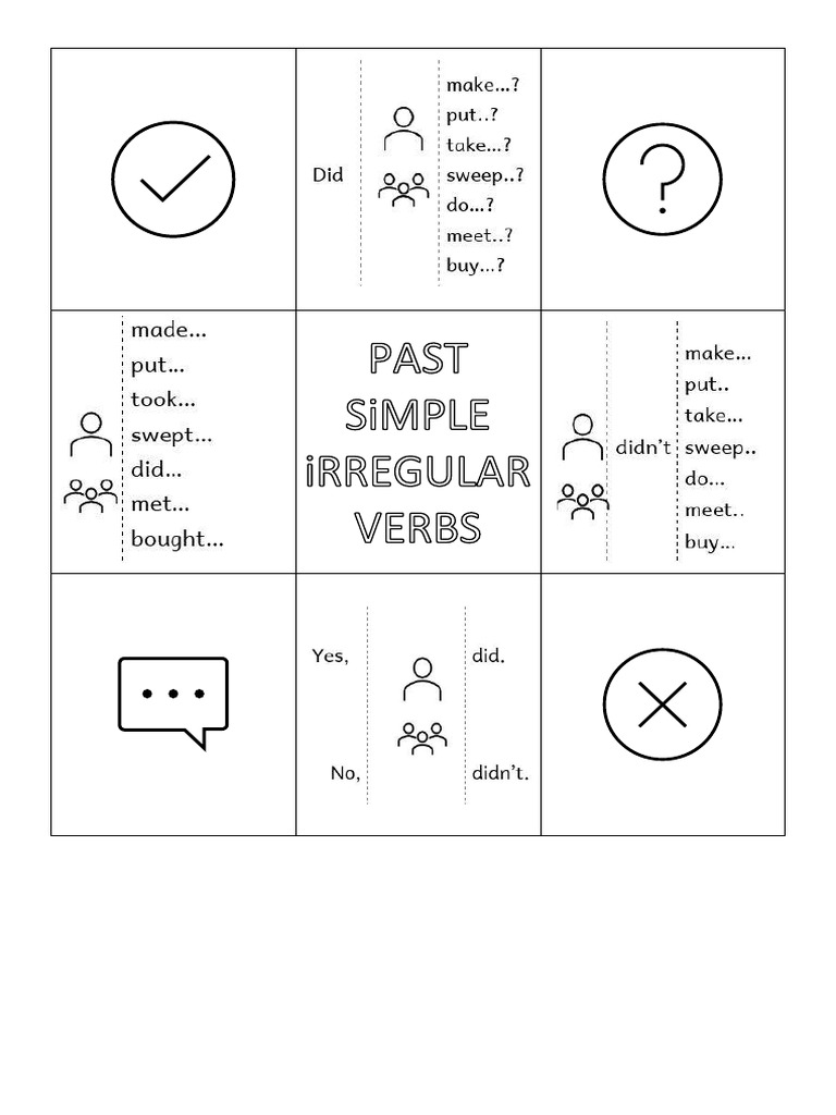 PAST SIMPLE IRREG VERBS - 6pri | PDF