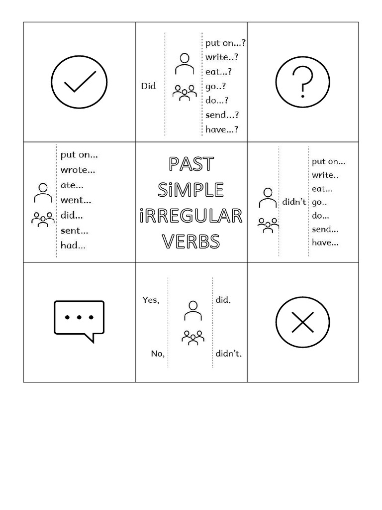 PAST SIMPLE IRREG VERBS - 5pri - 2025 | PDF