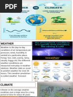 Grade 5 Weather & Climate Guide | PDF | Climate | Weather