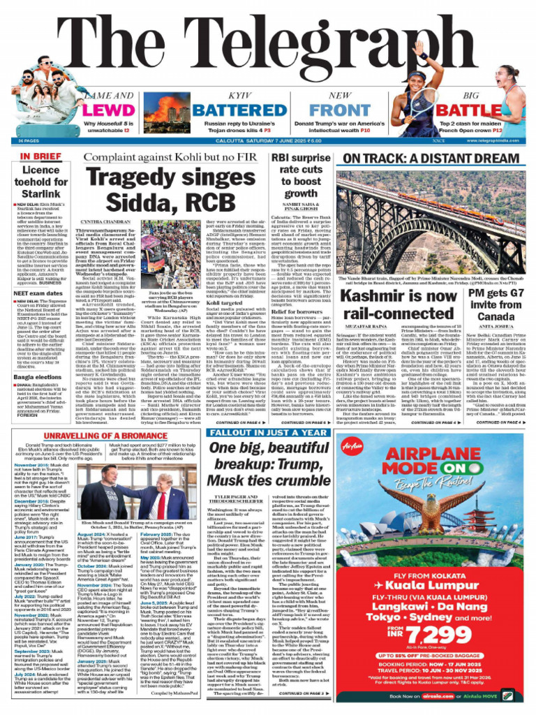 The Telegraph t1+ t2 07-06 | PDF