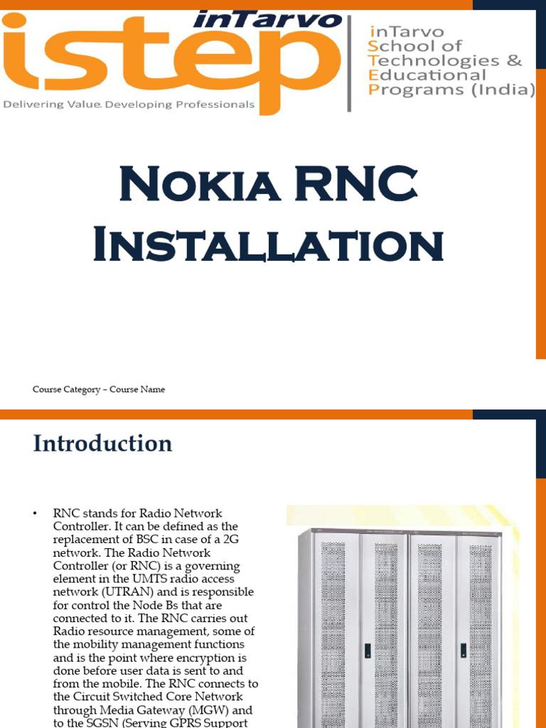 Nokia RNC 2600 Installation Guide | PDF | Telecommunications Standards ...