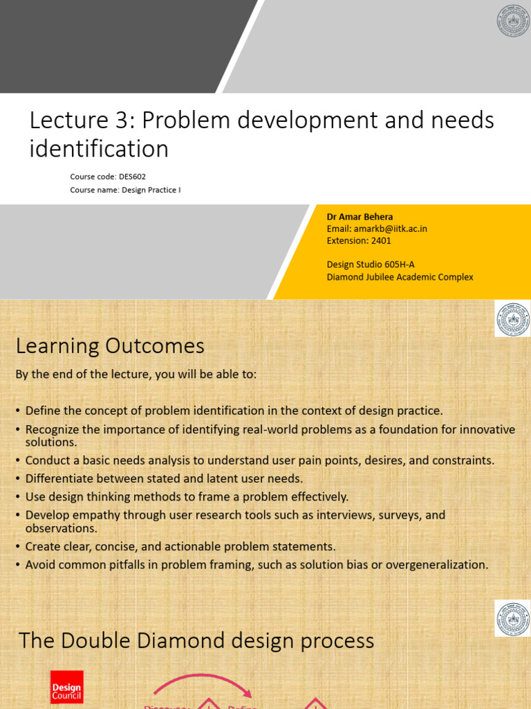 Lecture 3 | PDF | Focus Group | Usability