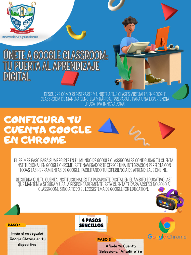 Únete A Google Classroom Tu Puerta Al Aprendizaje Digital | PDF ...