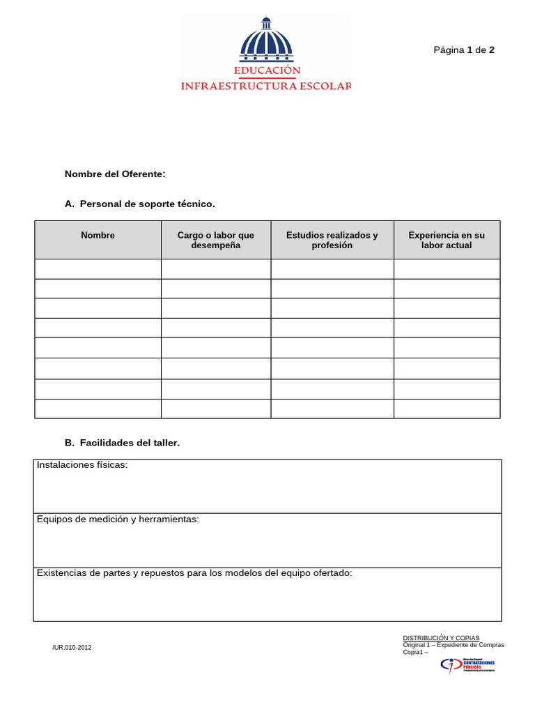 SNCC F035 Soporte Tecnico | PDF