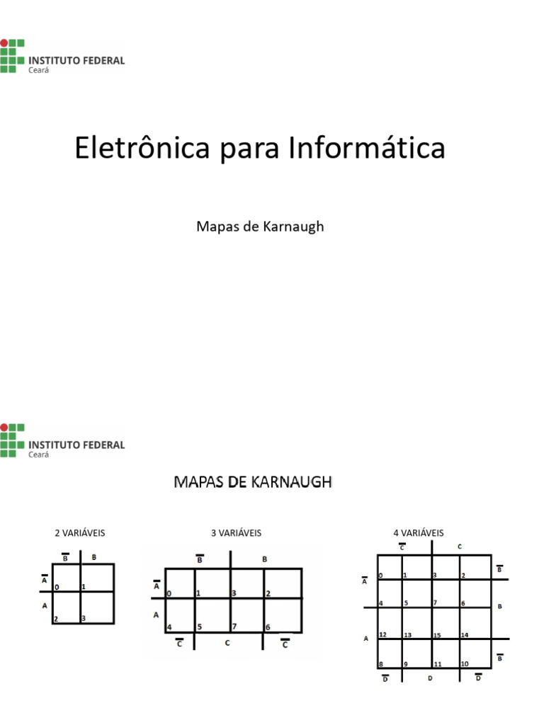Mapas de Karnaugh | PDF