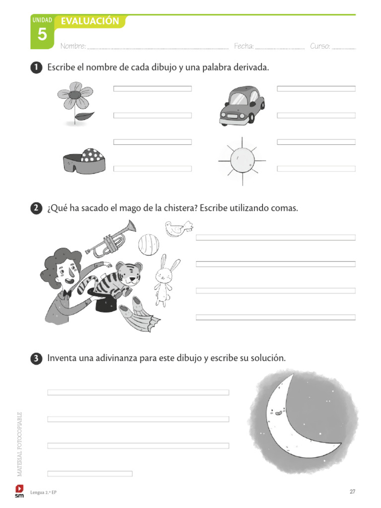 Control U05 - Len2 - Eval Inicial | PDF