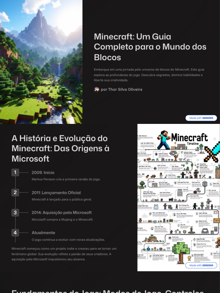 Guia Completo do Minecraft | PDF | Minecraft
