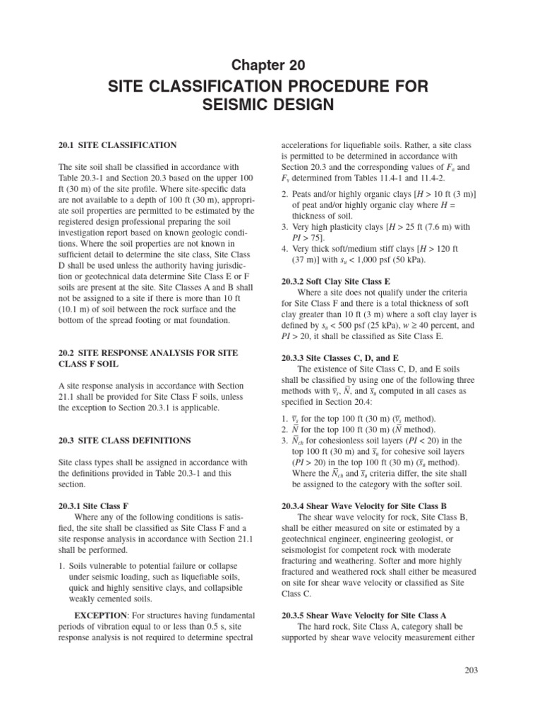 ASCE 7-10 Chapters 20-22 | PDF | Soil | Seismology