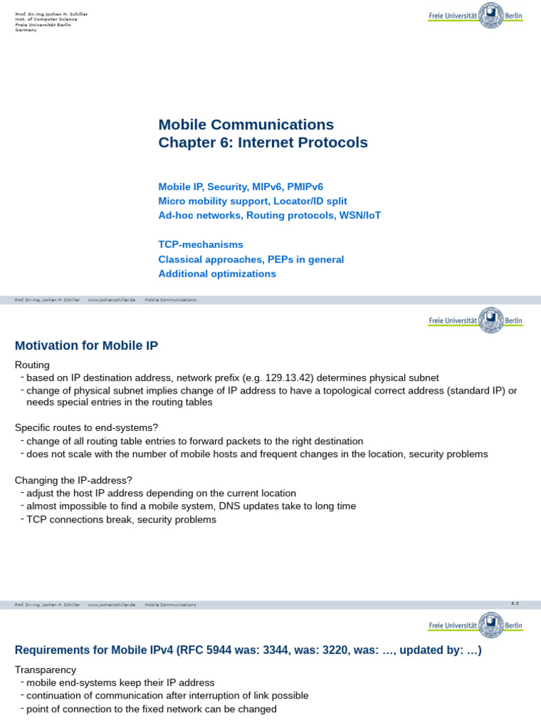 C06 Internet Protocols | PDF | Internet Protocols | Computer Network