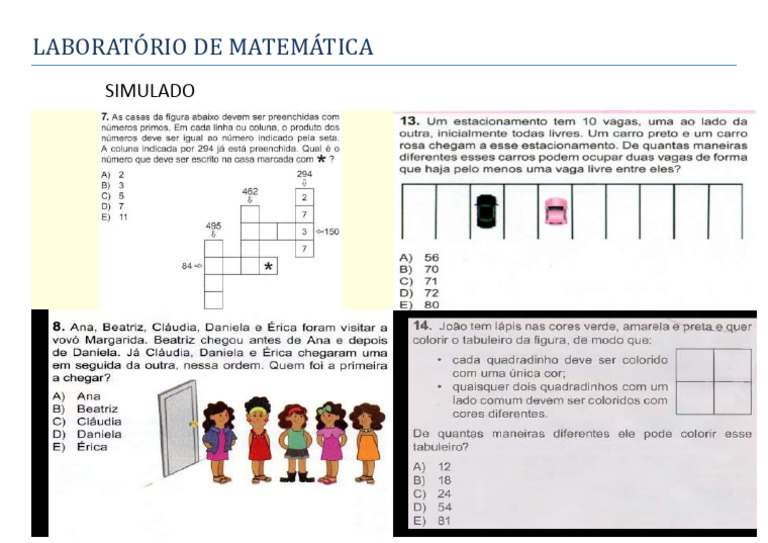 Simulado Obmep | PDF