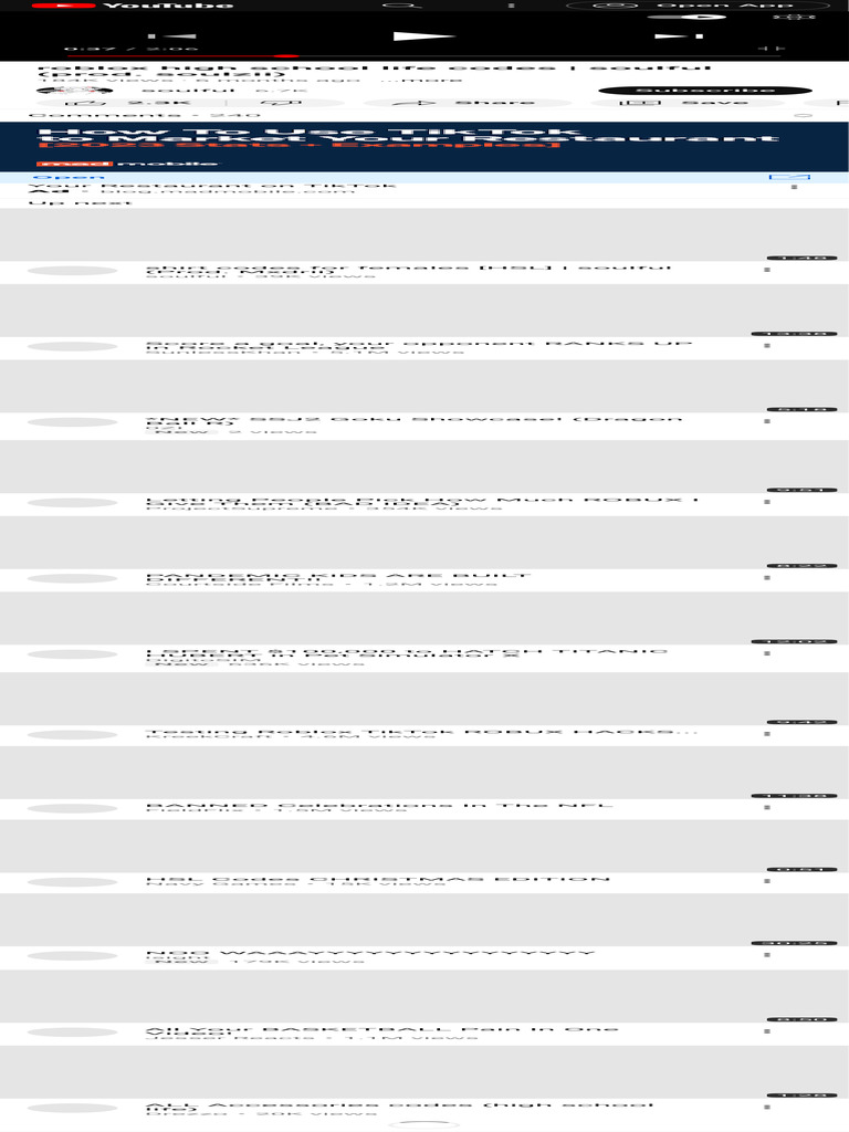 Roblox High School Life Codes Guide | PDF