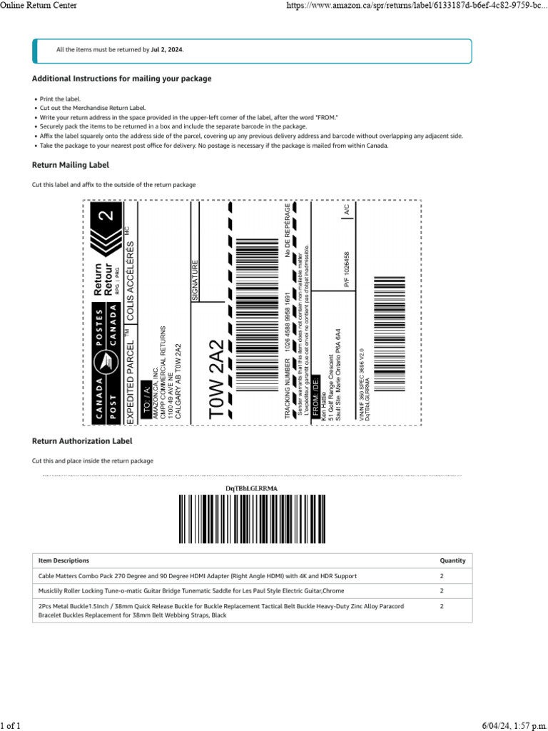 Amazon - Buckles + 3 | PDF