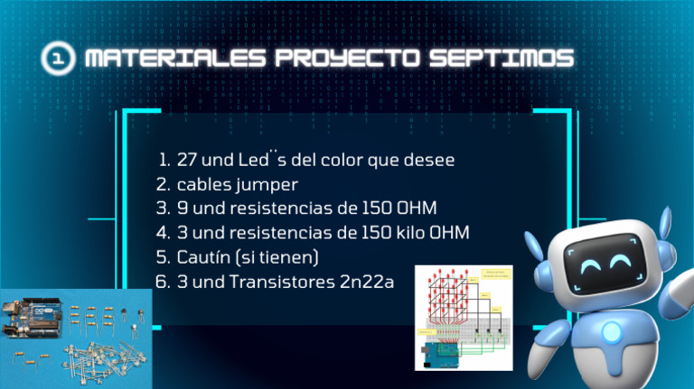Materiales Proyecto Septimos | PDF