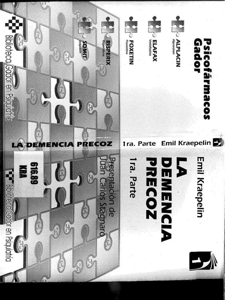 La Demencia Precoz 1 | PDF