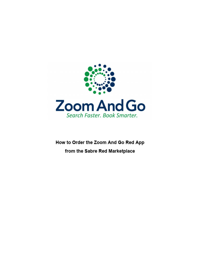 How To Order Zoom and Go Red App | PDF | Software | System Software