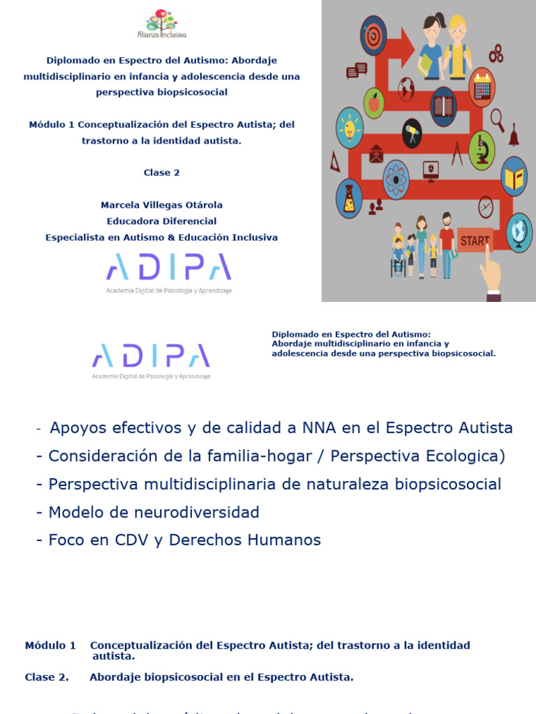 Clase 2, Conceptualización Del Espectro Autista, Diplomado Autismo ...