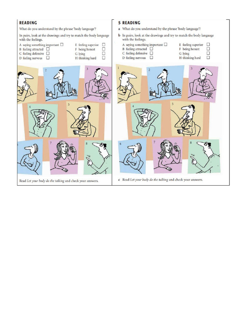 Body Language | PDF