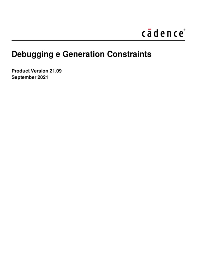 SN Constraint Debug | PDF | Debugging | Pointer (Computer Programming)