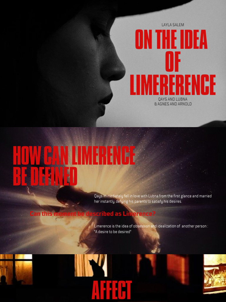 The Idea of Limerence | PDF | Psychological Concepts | Behavioural Sciences