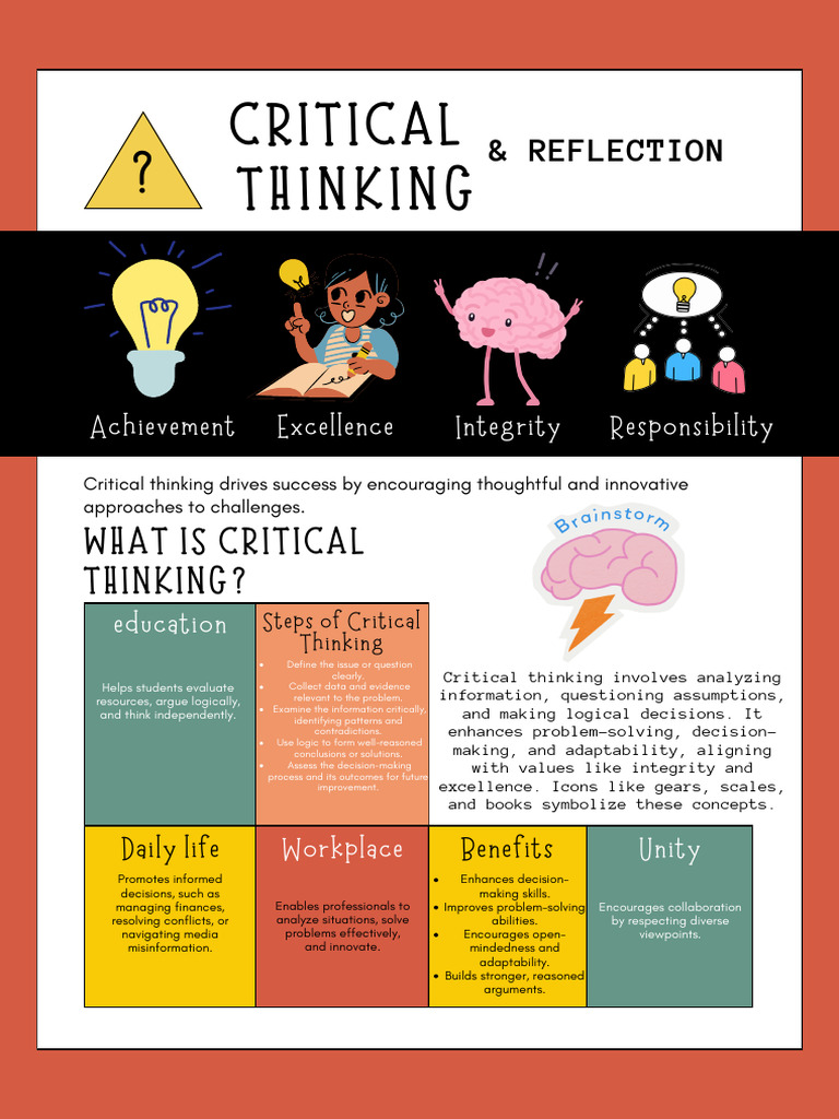 Benefits of Critical Thinking Skills | PDF | Critical Thinking | Thought