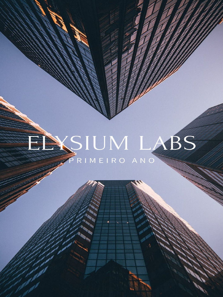 Elysium Labs - Primeiro Ano | PDF | Empreendedorismo | Tempo