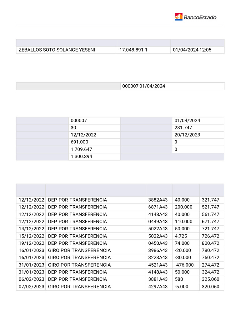 Cartola 000007 | PDF