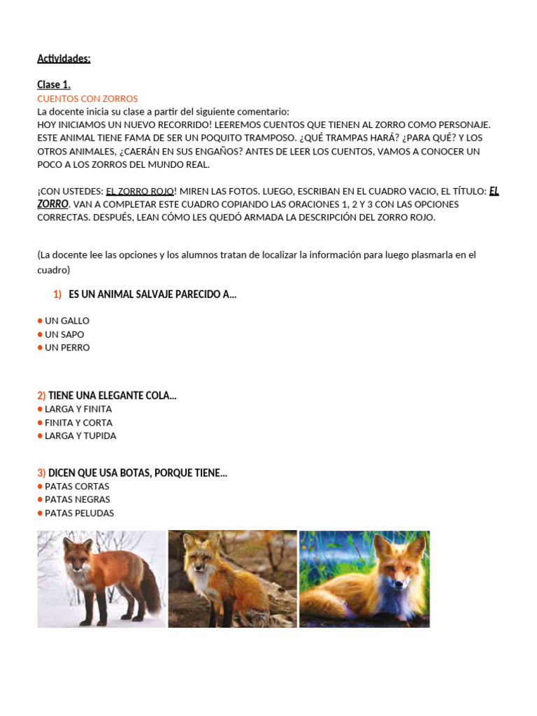 Zorros | PDF | Caninos