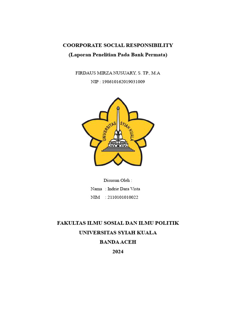 Laporan Tugas CSR | PDF