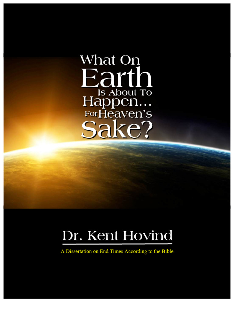 Kent Hovind 2028 | PDF | Rapture | Great Tribulation