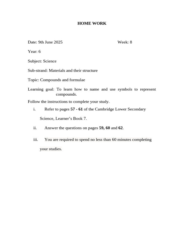 Reading Assignment6 Y6 25 | PDF