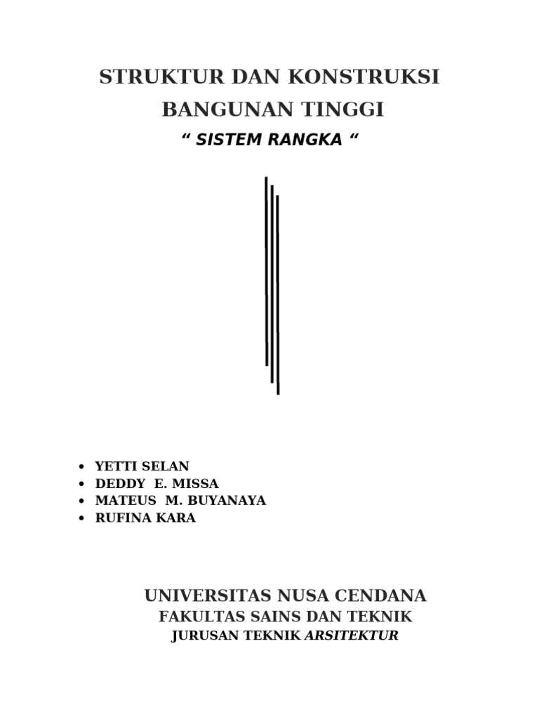 Sistem Rangka | PDF