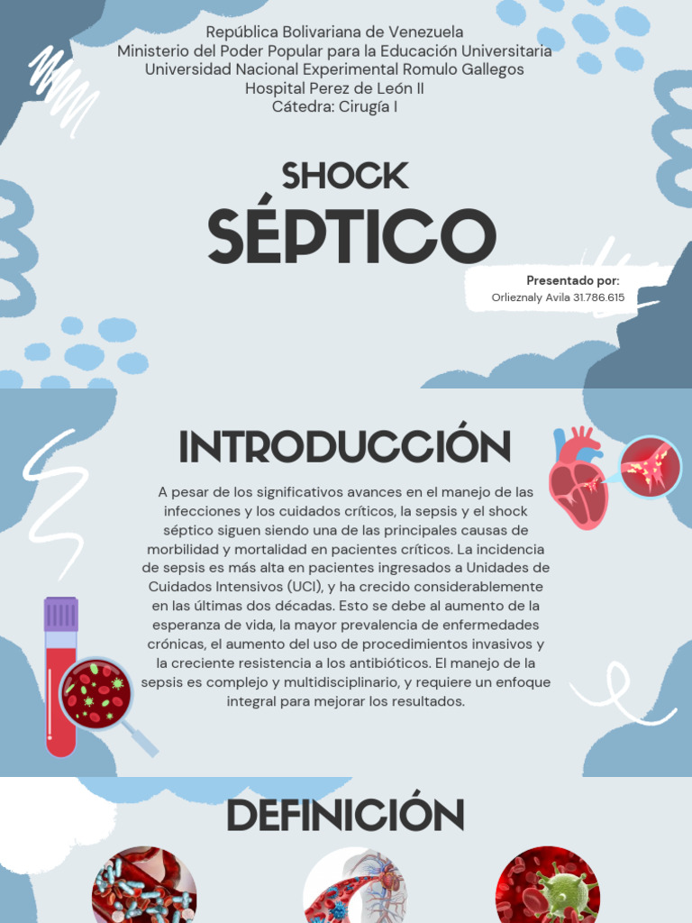 Manejo Actual de Sepsis y Shock Séptico | PDF | Septicemia | Medicina ...
