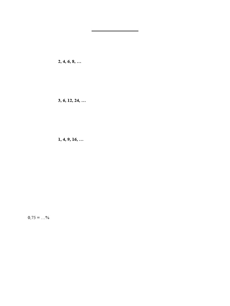 SOAL TEST IQ (TEST 1) NEW | PDF