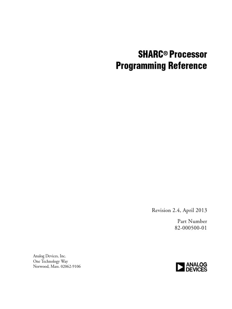 Adsp-2136x 2137x 214xx PGR Rev2.4 | PDF | Cpu Cache | Central Processing Unit