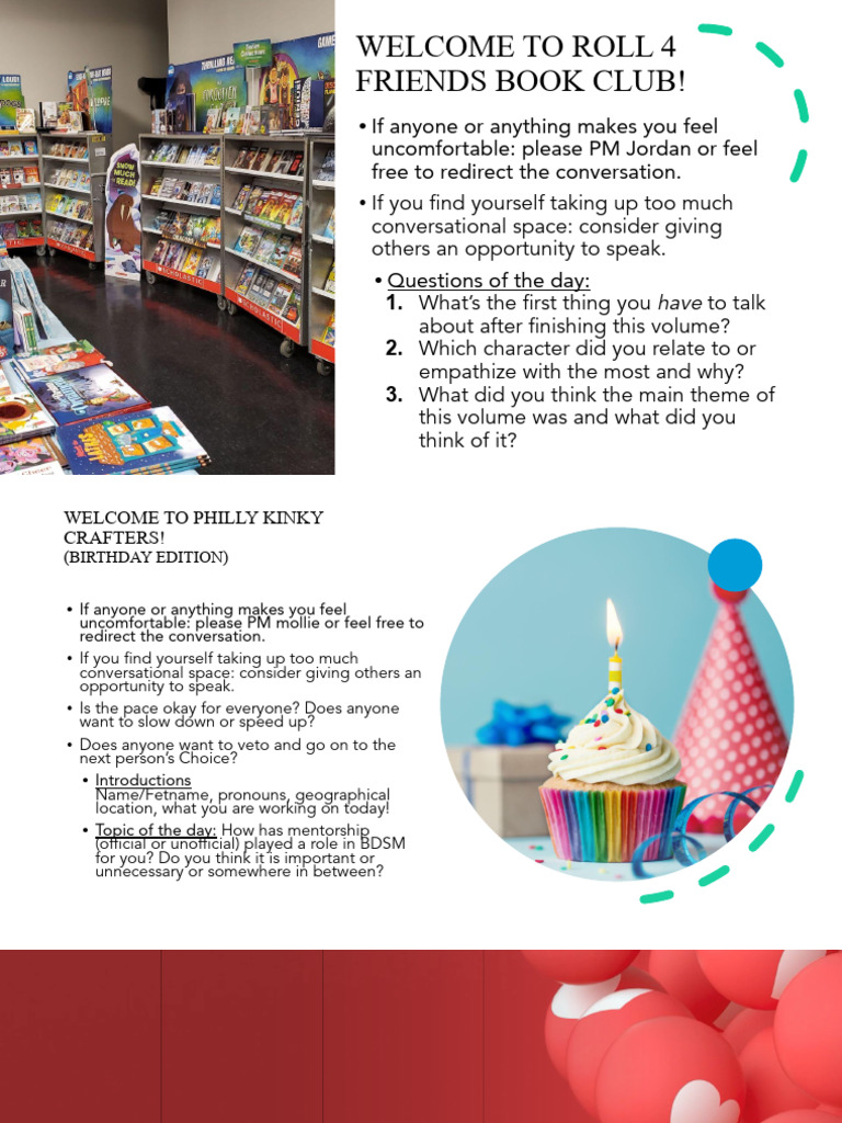 Book Club Presentation | PDF