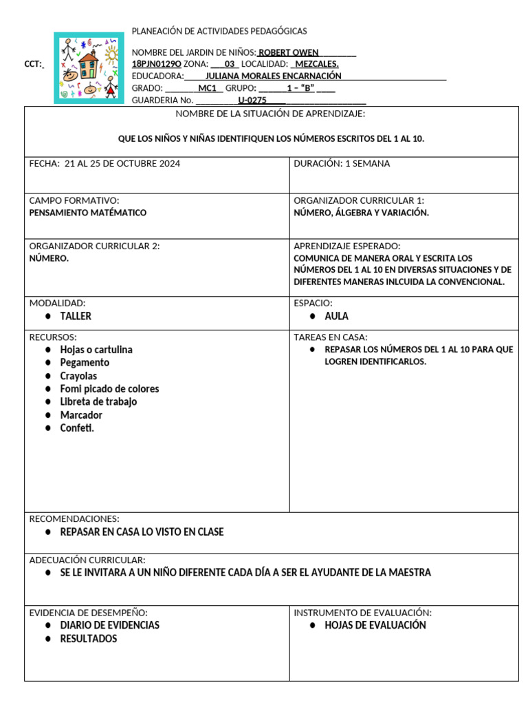 Mc1 NUMEROS | PDF | Higiene